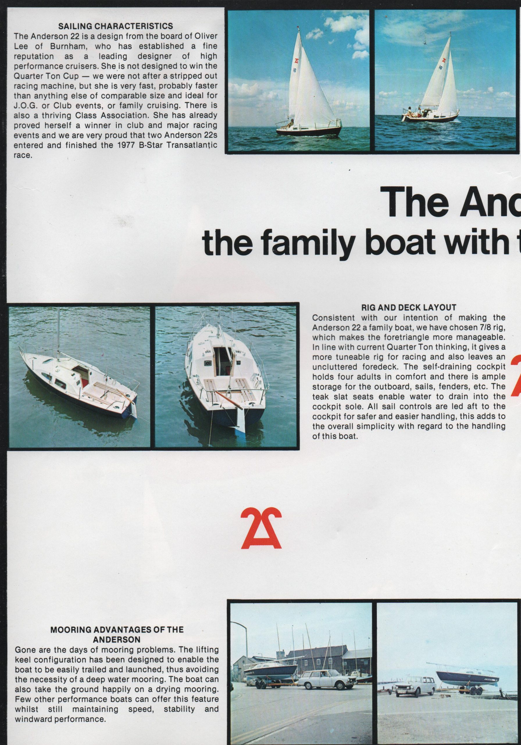 Anderson Brochure - Anderson 22 Owners Association